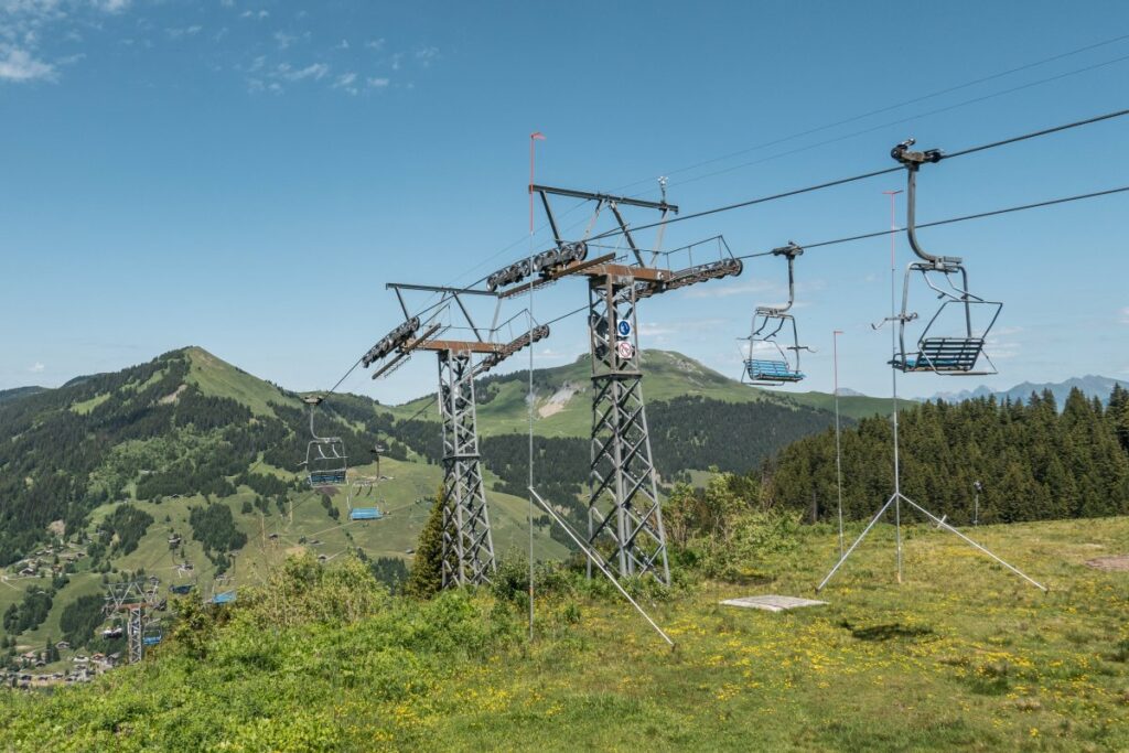 Sesselbahn Morgins - La Foilleuse - Nostalgie in den Portes du Soleil ...
